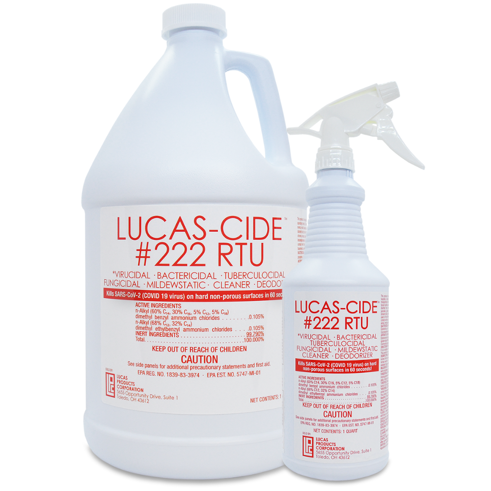 Lucas-Cide™ RTU Ready to Use Disinfectant – Morris Flamingo